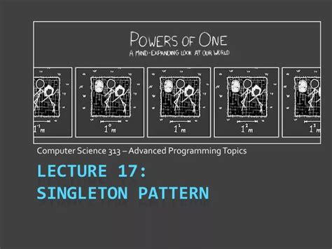 Ppt Lecture 17 Singleton Pattern Powerpoint Presentation Free Download Id2789397