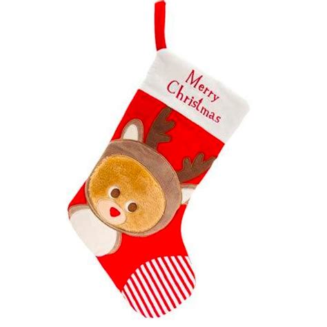 Bakerdays Red Ted Stocking From Bakerdays