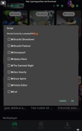 Struckd D Script LUA Scripts GameGuardian