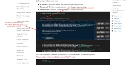 Typescript How To Implement Overlay In Vs Code Extension Stack Overflow