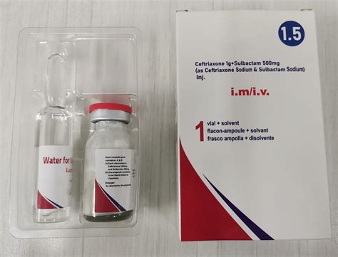 Ceftriaxone Sodium And Sulbactam Sodium Injection China Hebei Keming Medicines