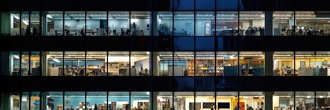 Corporate Office Life After Hours Premium Ai Generated Image