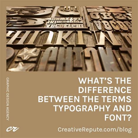 Font Versus Typography How Are They Different