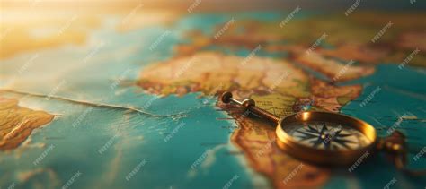 Premium Photo Charting Paths Adventure And Logistics Combined