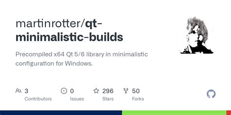 GitHub Martinrotter Qt Minimalistic Builds Precompiled X Qt Library In Minimalistic