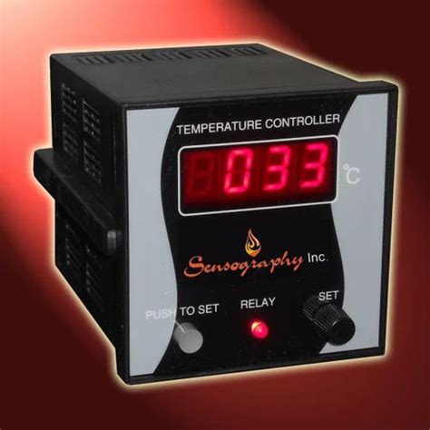Digital Temperature Controller Single Set Digital Temperature Controller Manufacturer From Pune