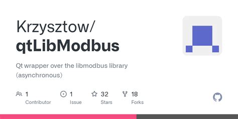 Github Krzysztowqtlibmodbus Qt Wrapper Over The Libmodbus Library Asynchronous