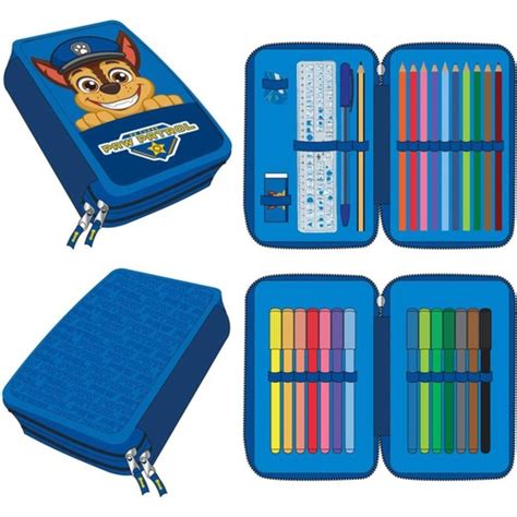 CerdÁ Lifes Little Moments Paw Patrol Pencil Case With Accessories