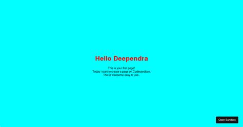 React Native Codesandbox