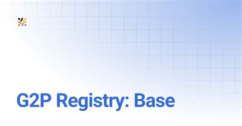 G2p Registry Base Openg2p Docs G2p Registry Base Openg2p Docs