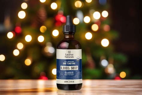 Celebrate The Holiday Season With Lazarus Naturals Cbd Review Lab