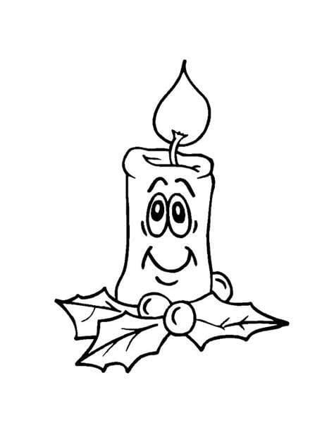 양초 색칠 공부 Kr에서 무료 색칠 공부