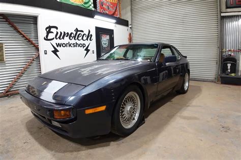 1984 Porsche 944 Copenhagen Blue Project Clean Title Bbs Rs 3 Piece