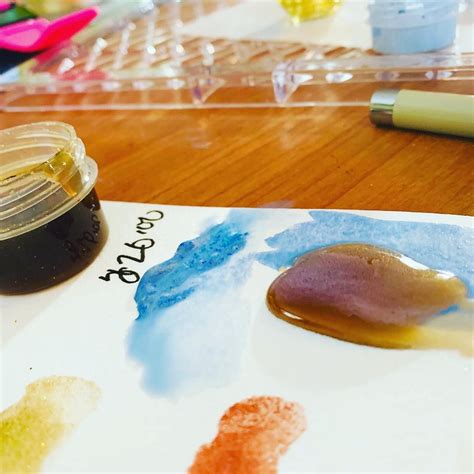 Gum Arabic Impasto For Watercolors You Can Mix With The Color And