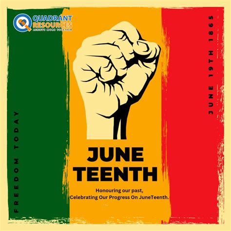Quadrant Technologies On Linkedin Quadrantresource Juneteenth