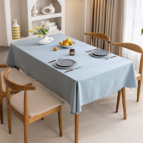 Badu Bg Водоустойчива покривка Северна памучна и ленена покривка Едноцветни покривки в японски