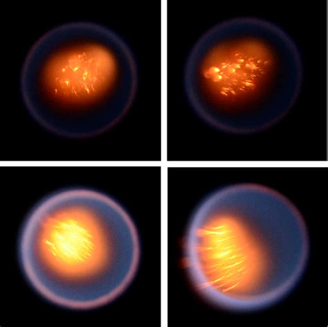 21 Top View Of The Flame Showing The Coal Particles As They Approach