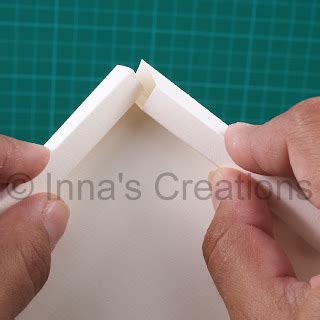 Inna S Creations How To Make A Simple Paper Frame