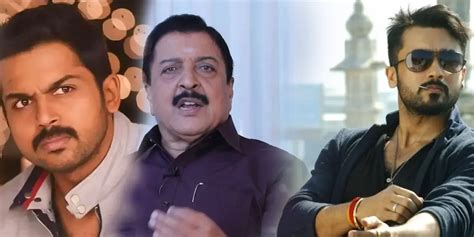 சூர்யா கார்த்தியை குட்டிச்சுவராக ஆக்கியதே இவர்தான் ஆதங்கத்தில் கண்டபடி திட்டிய சிவக்குமார்