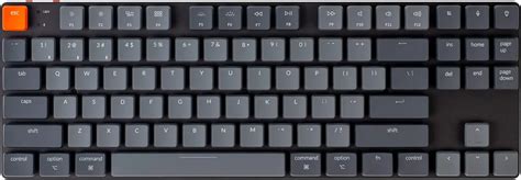 Keychronk K1 Se ، 87 کلیدهای فوق العاده بدون سیم قابل سیم بلوتوث کیبورد مکانیکی Wired Wired با