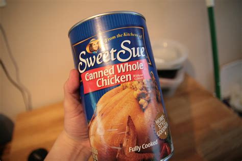 Sticky Chicky Sweet Sues Whole Canned Dump Chicken Food Is Stupid