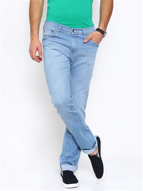 Buy Pepe Jeans Men Blue Vapour Fit Low Rise Stretchable Jeans Jeans For Men 1475564 Myntra
