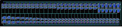 Physical Layout Of Tiq Comparator Array Block Download Scientific Diagram