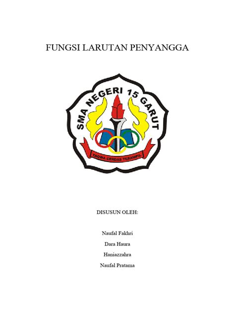 Fungsi Larutan Penyangga Kti Kimia Pdf Fungsi Larutan Penyangga Kti Kimia Pdf