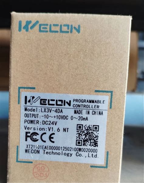 Wecon Lx3v 4da Analog Output Module At ₹ 7980 Piece Wecon Programmable Logic Controller In