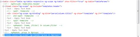 Angularjs Ng Table Header Not Showing In IE Stack Overflow