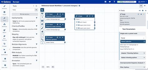 Missing Paired Input For Fastp Tool Resources Galaxy Community Help