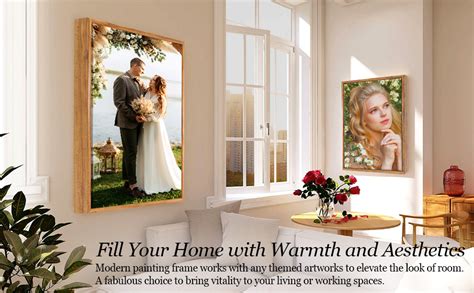 Canvas Floater Frame Fits 1”125”deep Gallery Wrapped