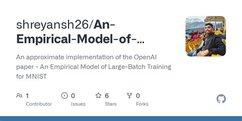 an empirical model of large batch training mnist train py at master