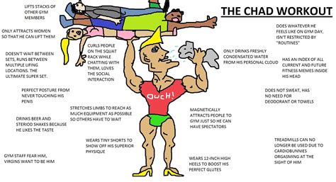 Chad Workout Virgin Vs Chad Know Your Meme