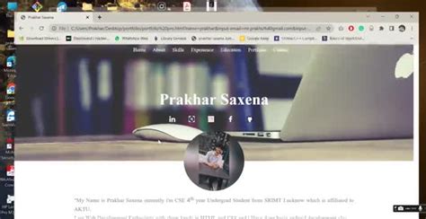 Prakhar Saxena On Linkedin Hello Connections Feeling Satisfied To Share This Project Clip