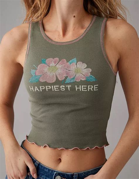 Ae Graphic Tank Top Tank Tops Women American Eagle Tank Tops Womens