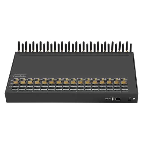YX 2G MoIP Gateway 32 Ports 32 SIM Slots Bulk SMS USSD 256 ESIM With AT Command Control GSM Modem