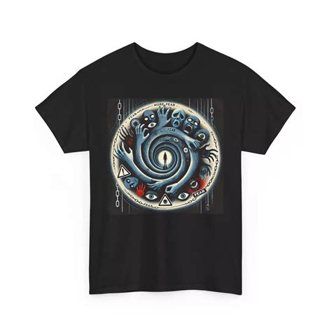 Gildan Fear Creates Fear T Shirt Emotional Cycle Graphic Gothic