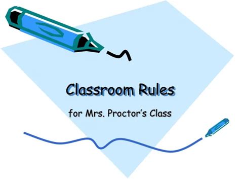 Ppt Classroom Rules Powerpoint Presentation Free Download Id6831117