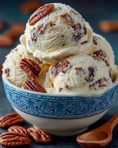 Homemade Butter Pecan Ice Cream Creamy Nutty Irresistible