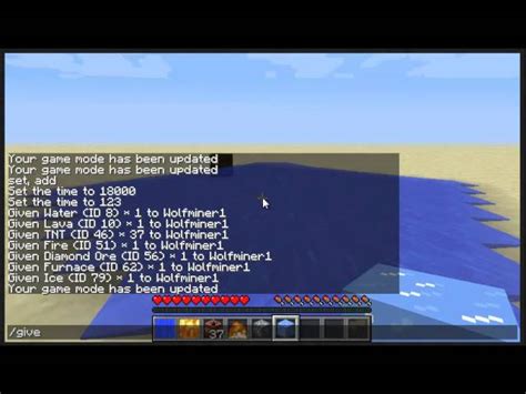 Minecraft Pc Cheat Commands