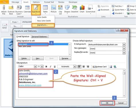 How To Add A Signature In Outlook Nepallasopa