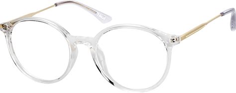 Zenni Minimalist Round Prescription Glasses Universal Bridge Fit Mixed