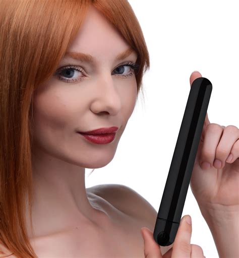 X Slim Metallic Bullet Black Sex Toy Distributing