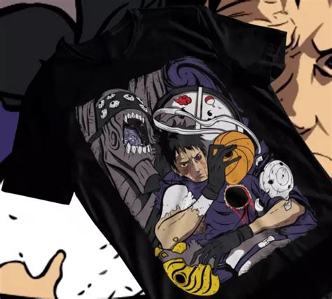 Obito Uchiha Shirt Tobi Naruto Japanese Anime Manga Unisex T Shirt £18