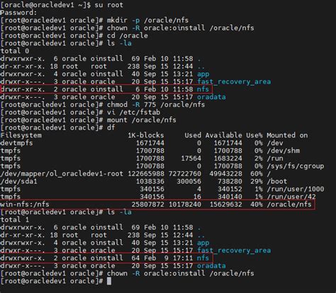 how do we configure a windows server as an nfs server to have shared