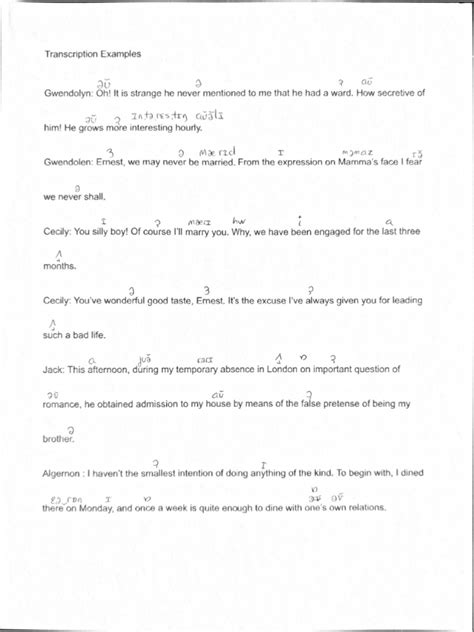 Transcription Example 1 Pdf
