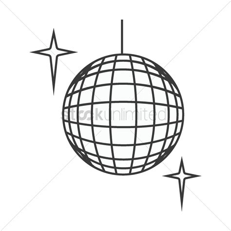 Disco Ball Line Drawing At Roger Bowden Blog