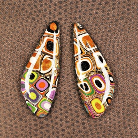 Polymer Clay Cabs Etsy