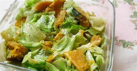 キャベツとかぼちゃのサラダ By Moj 【クックパッド】 簡単おいしいみんなのレシピが368万品